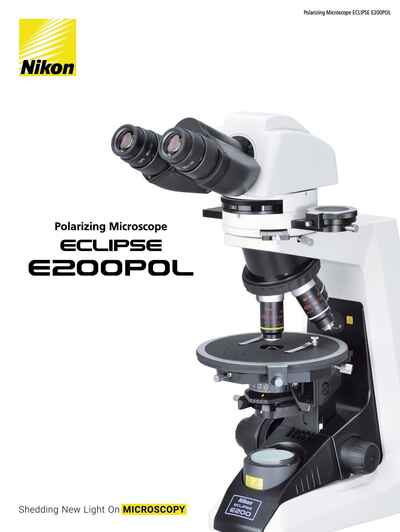 ECLIPSE E200 POL | Polarizing Microscopes | Microscope Products | Nikon ...