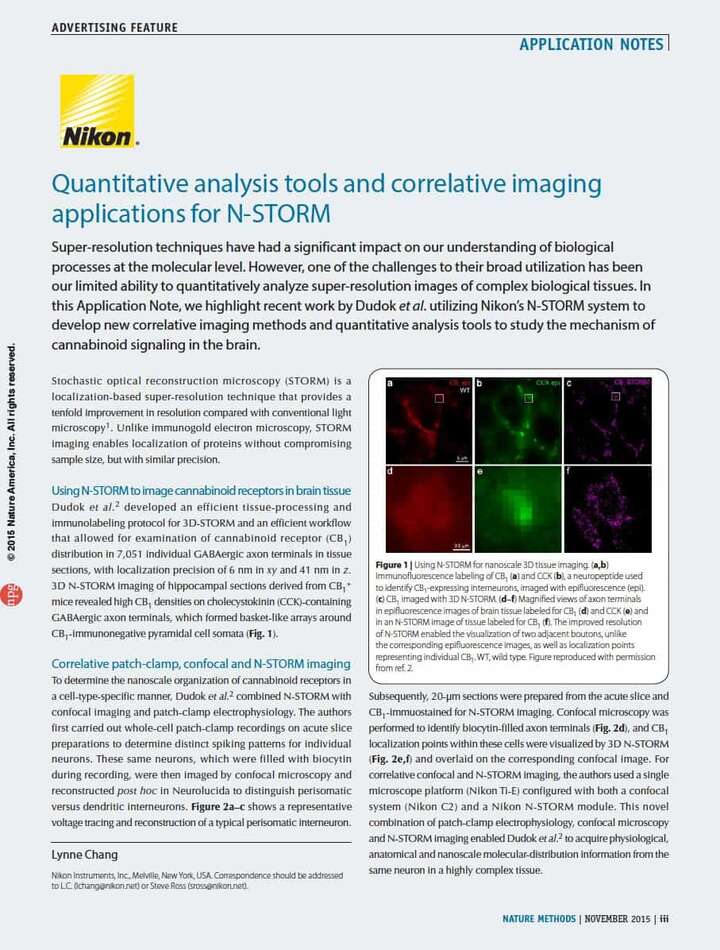 Quantitative Analysis Tools And Correlative Imaging Applications For N