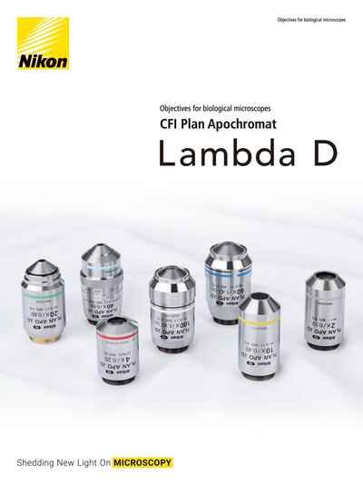 CFI Plan Apochromat Lambda D Series | Optics | Microscope Products | Nikon Instruments Inc.