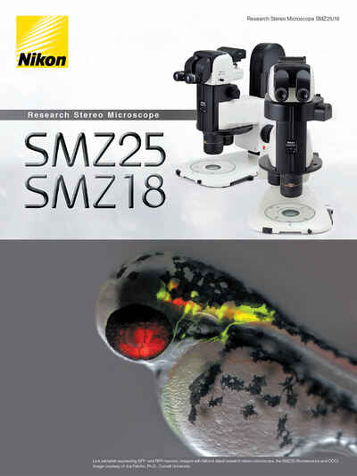 SMZ25 / SMZ18 | Stereo Microscopes | Microscope Products | Nikon Instruments Inc.