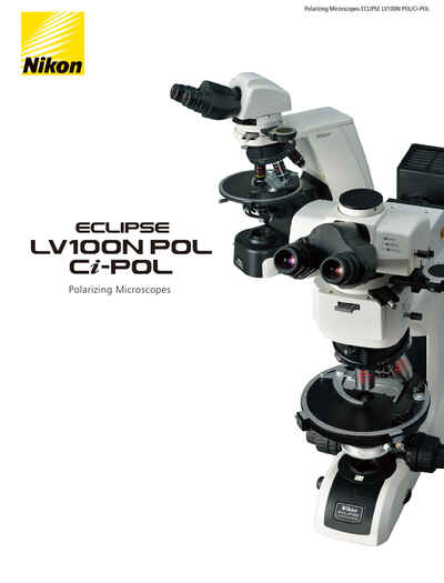 ECLIPSE Ci POL | Polarizing Microscopes | Microscope Products | Nikon ...