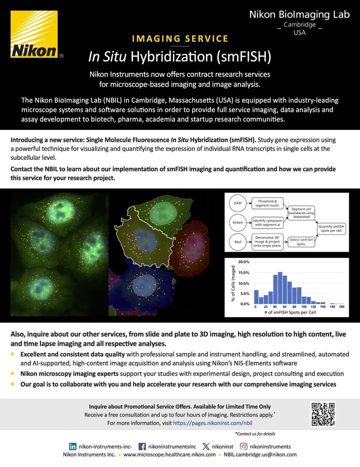 In Situ Hybridization (smFISH) | | Recursos | Nikon Instruments Inc.