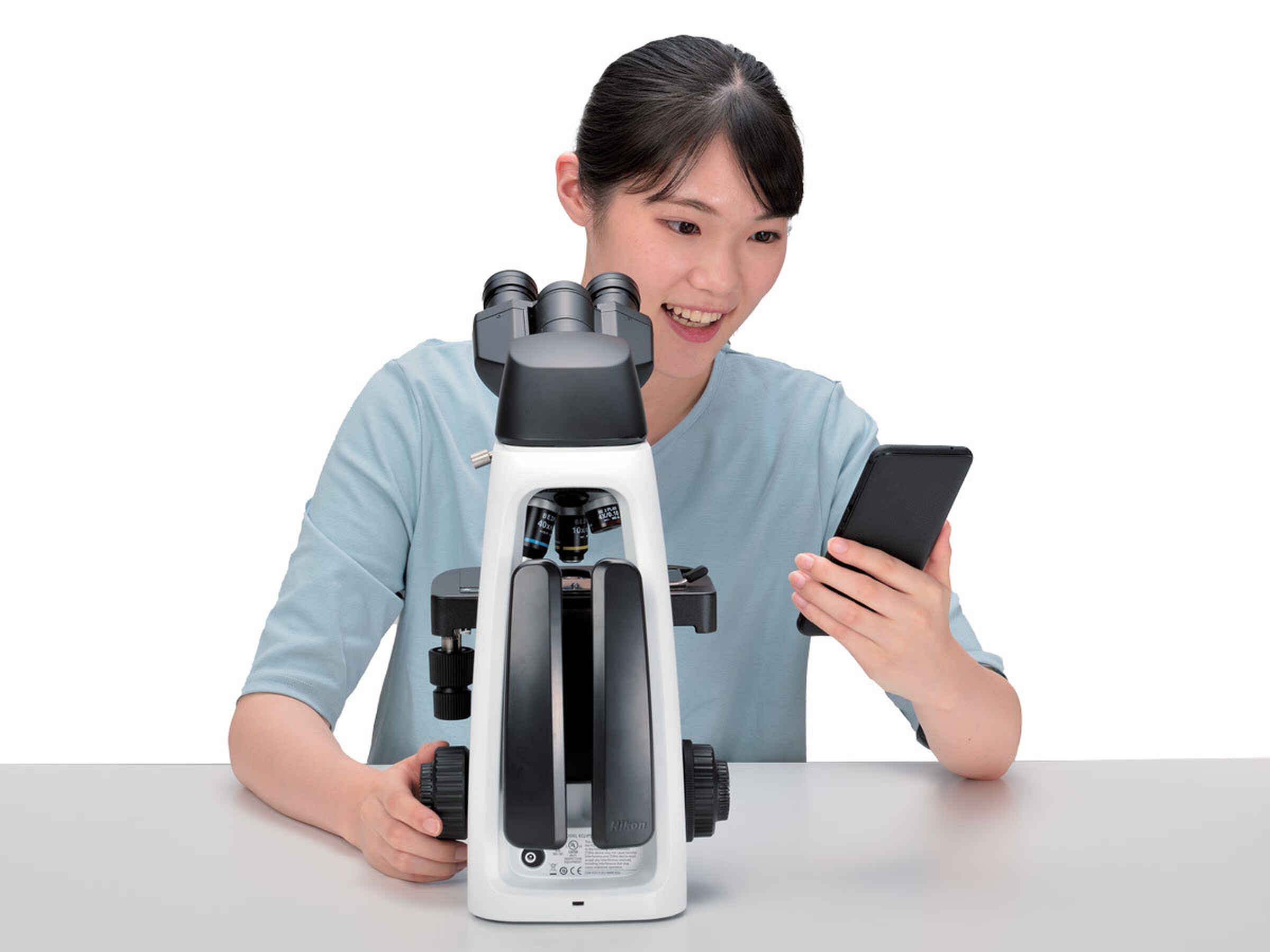 Nikon releases the "ECLIPSE Ei" educational microscope for remote ...