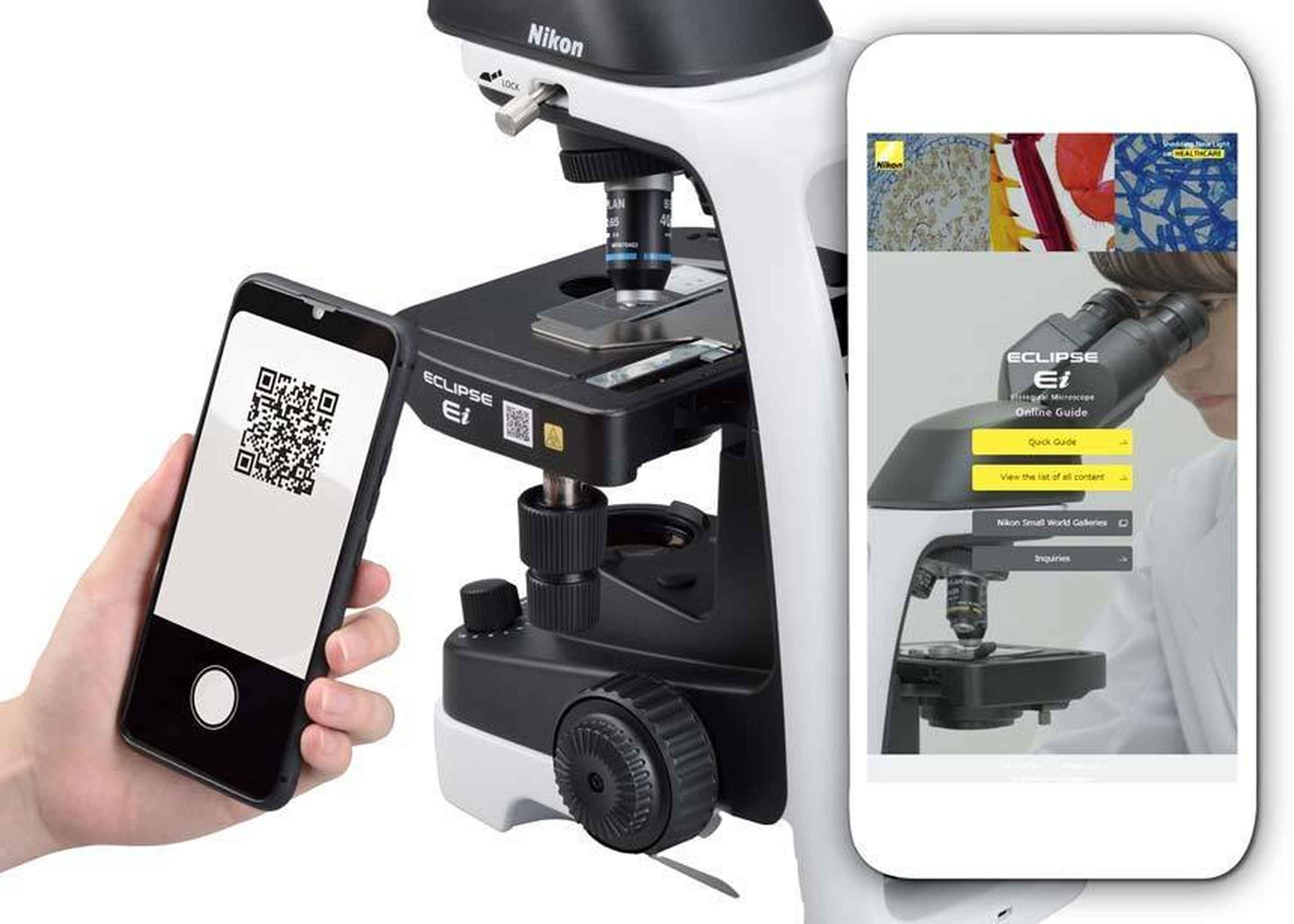 Una mirada al interior | ECLIPSE Ei | Microscopios verticales ...